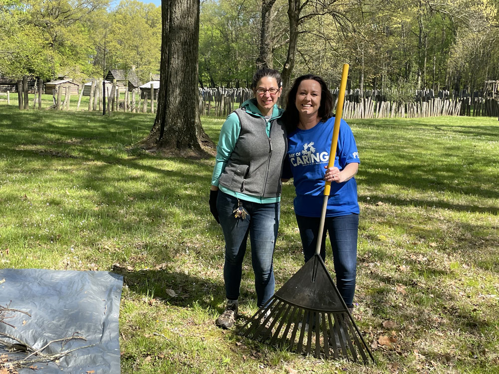 Day of Caring volunteers spruce up Schoenbrunn, other sites - WJER ...