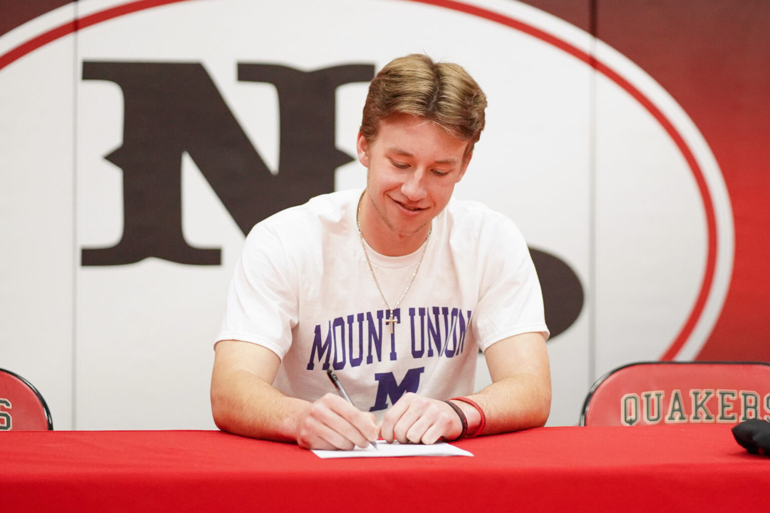New Phila's Carter Vandall signs with Mount Union - WJER Radio 100.9FM ...