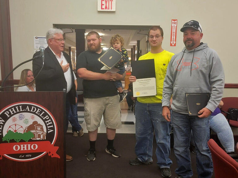 Sanitation workers commended for helping former New Phila mayor - WJER ...
