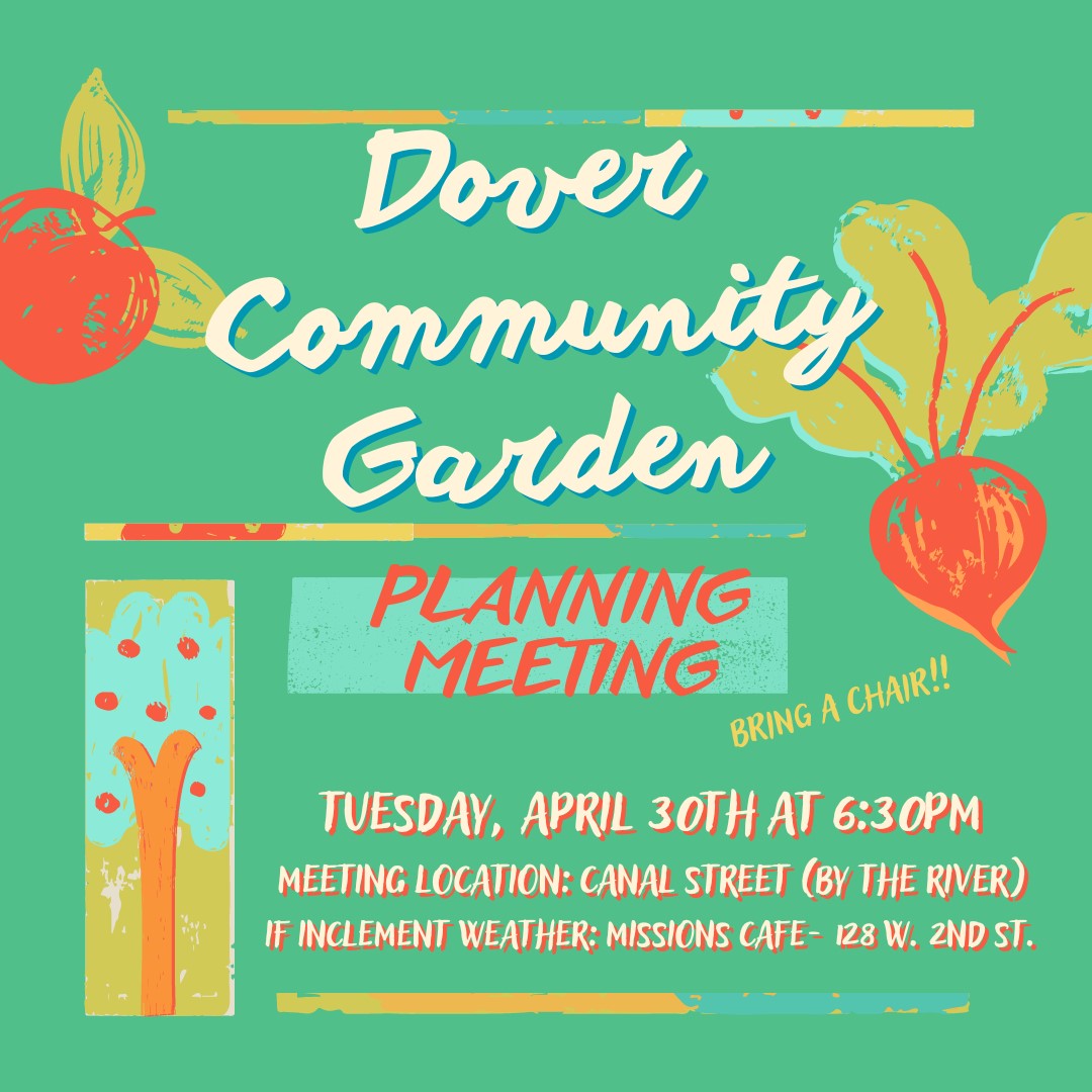 Dover Community Garden meeting - moved to Mission's Cafe!! - WJER Radio ...