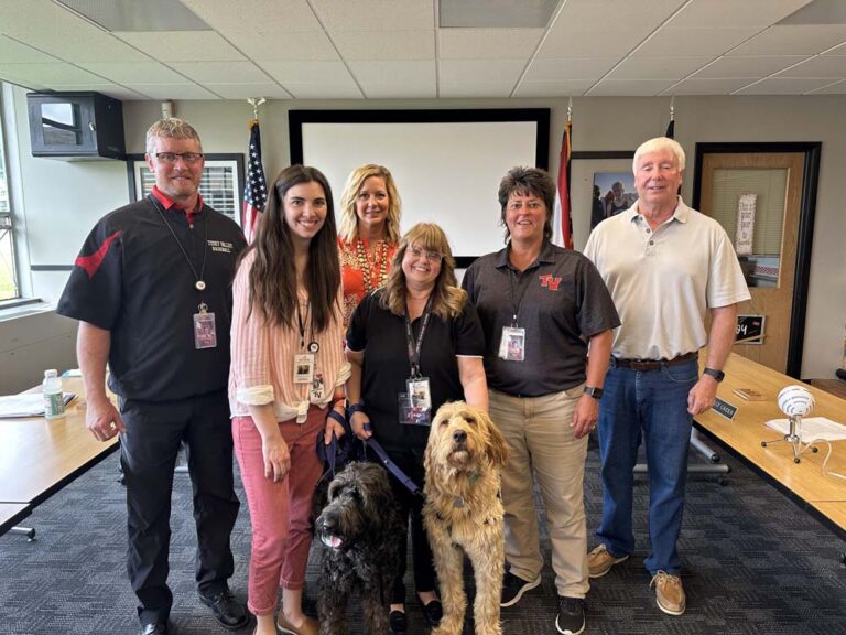 Two area school systems welcome facility dogs - WJER Radio 100.9FM & 1450AM