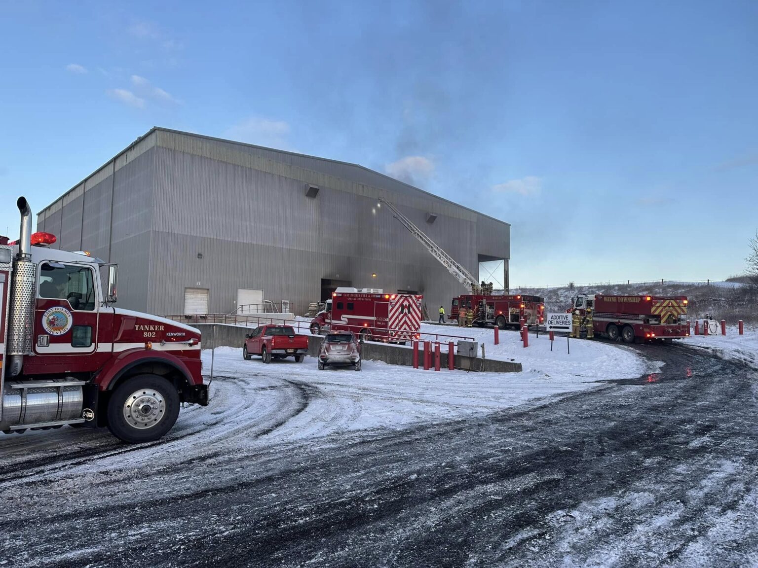 Belden Brick building, workers fine, machine heavily damaged in ...