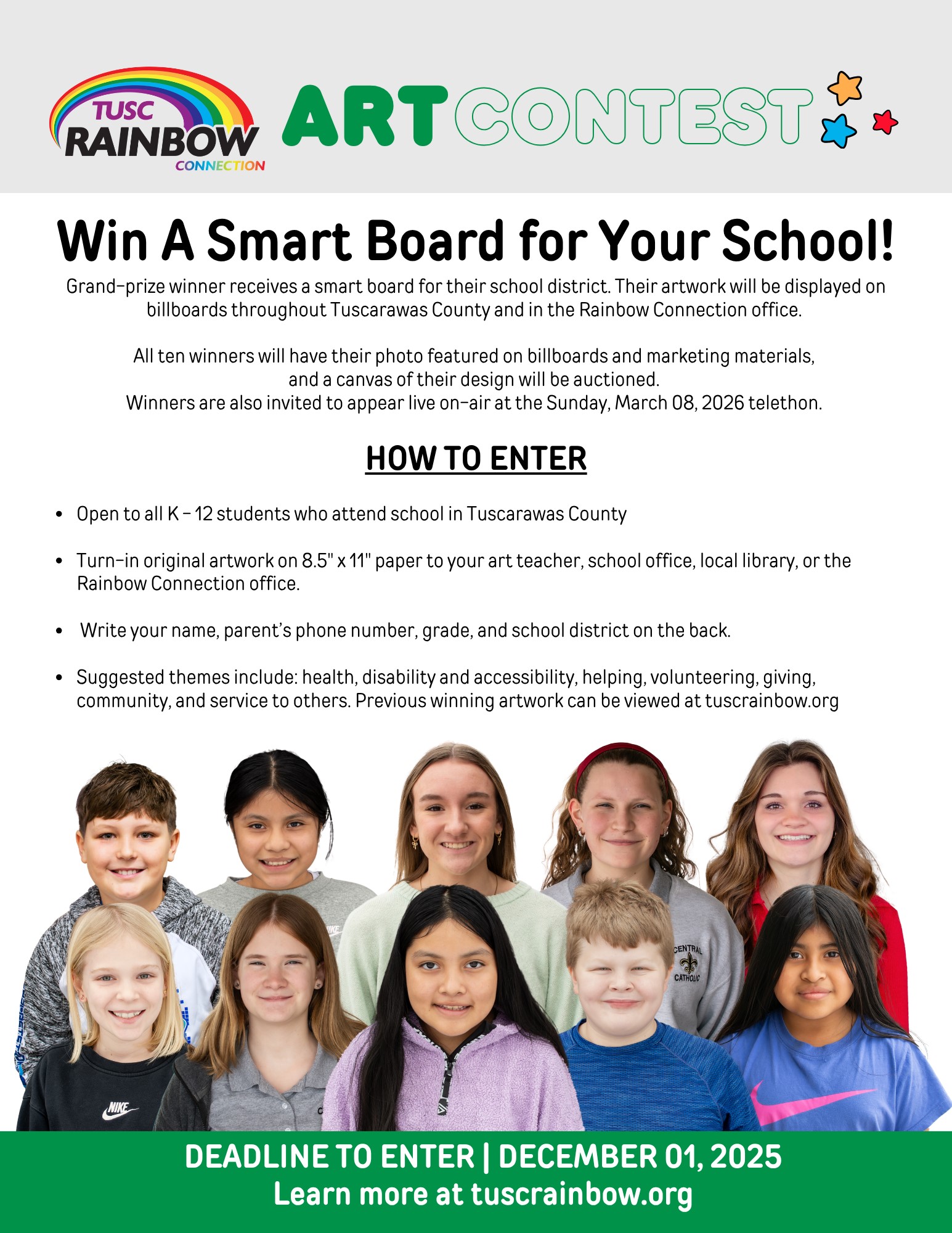 Tusc Rainbow Connection Art Contest - WJER Radio 100.9FM & 1450AM